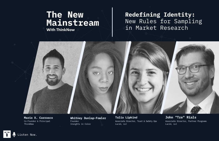 Redefining Identity: New Rules for Sampling in Market Research | ThinkNow